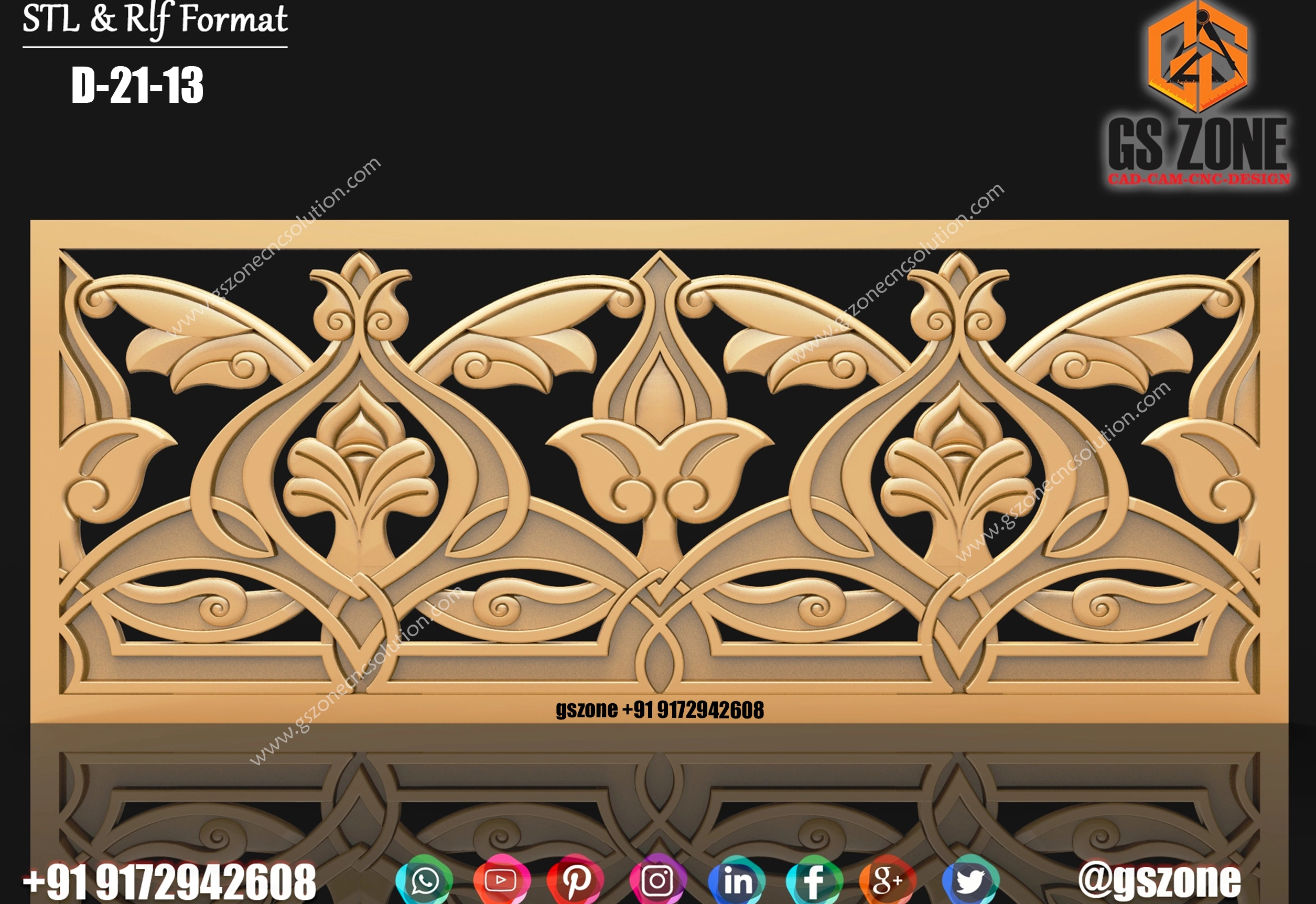 Stone 3D Jali Design | GS Zone