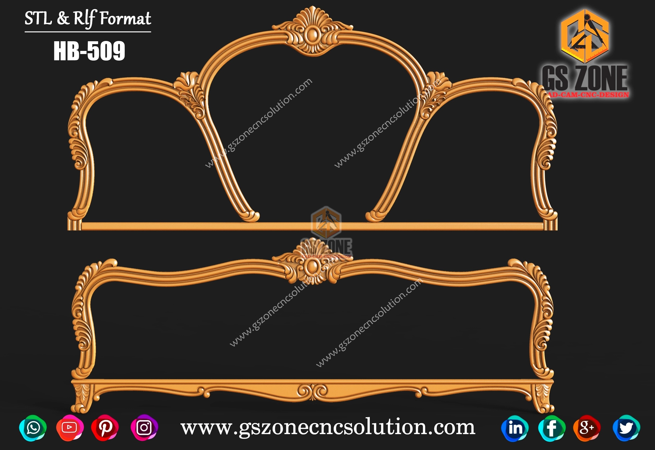 HB-509 Bed Design | GS Zone