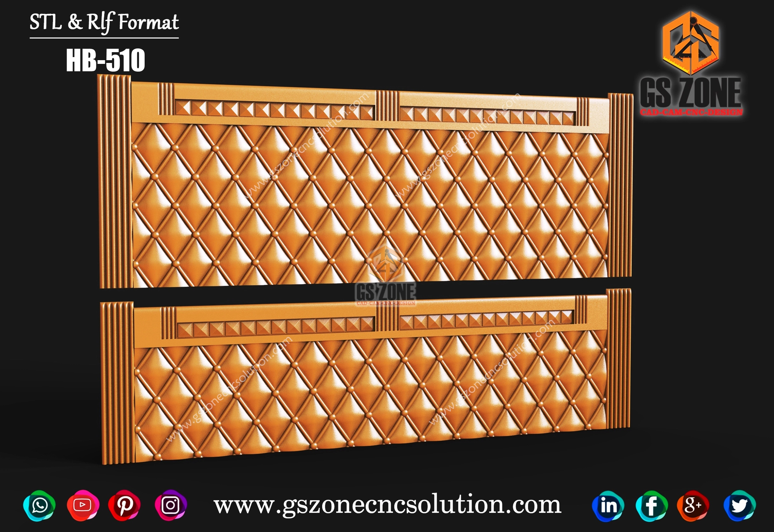 HB-510 3D Bed Design | GS Zone