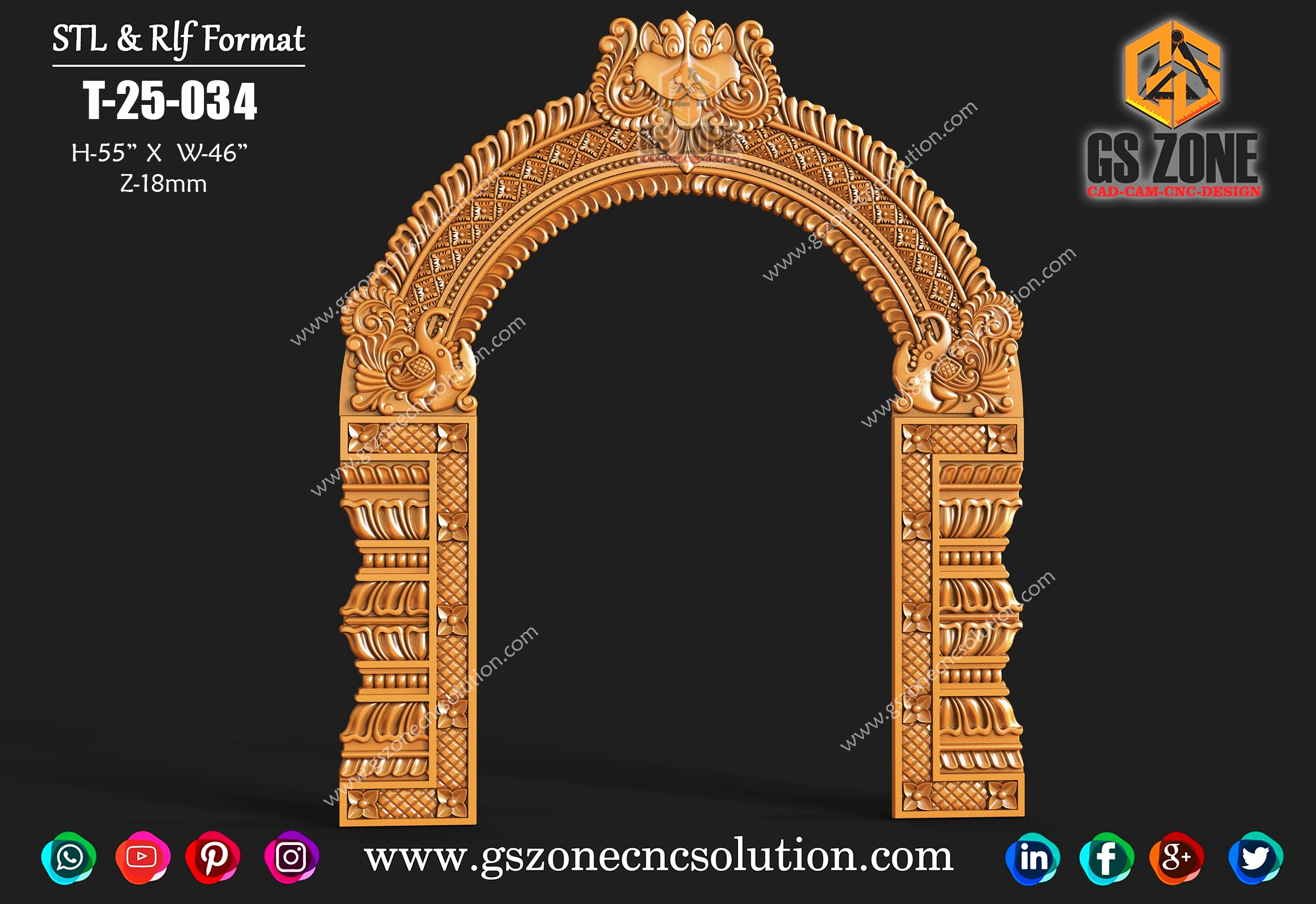 T-25-034 | GS ZONE CNC SOLUTION™