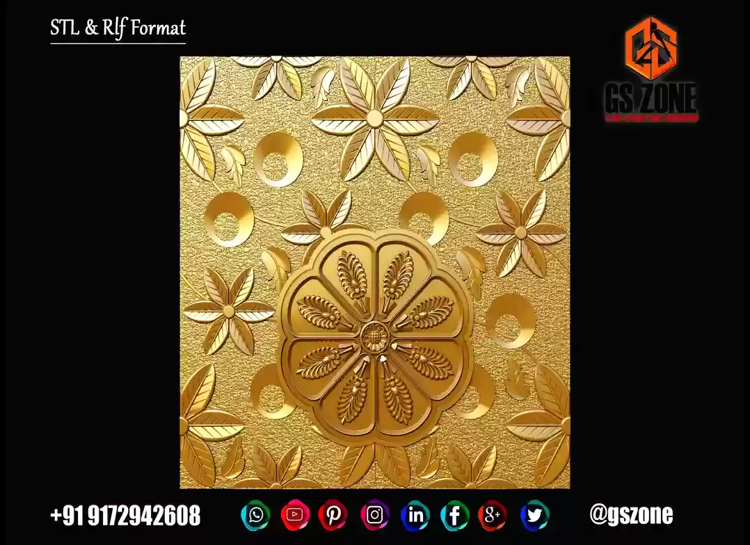 3D Wall Texture D-22-147 | GS ZONE CNC SOLUTION™