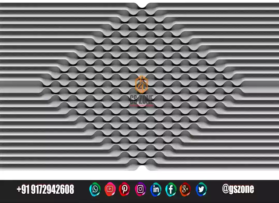 3D Wall Texture D-22-177 | GS ZONE CNC SOLUTION™