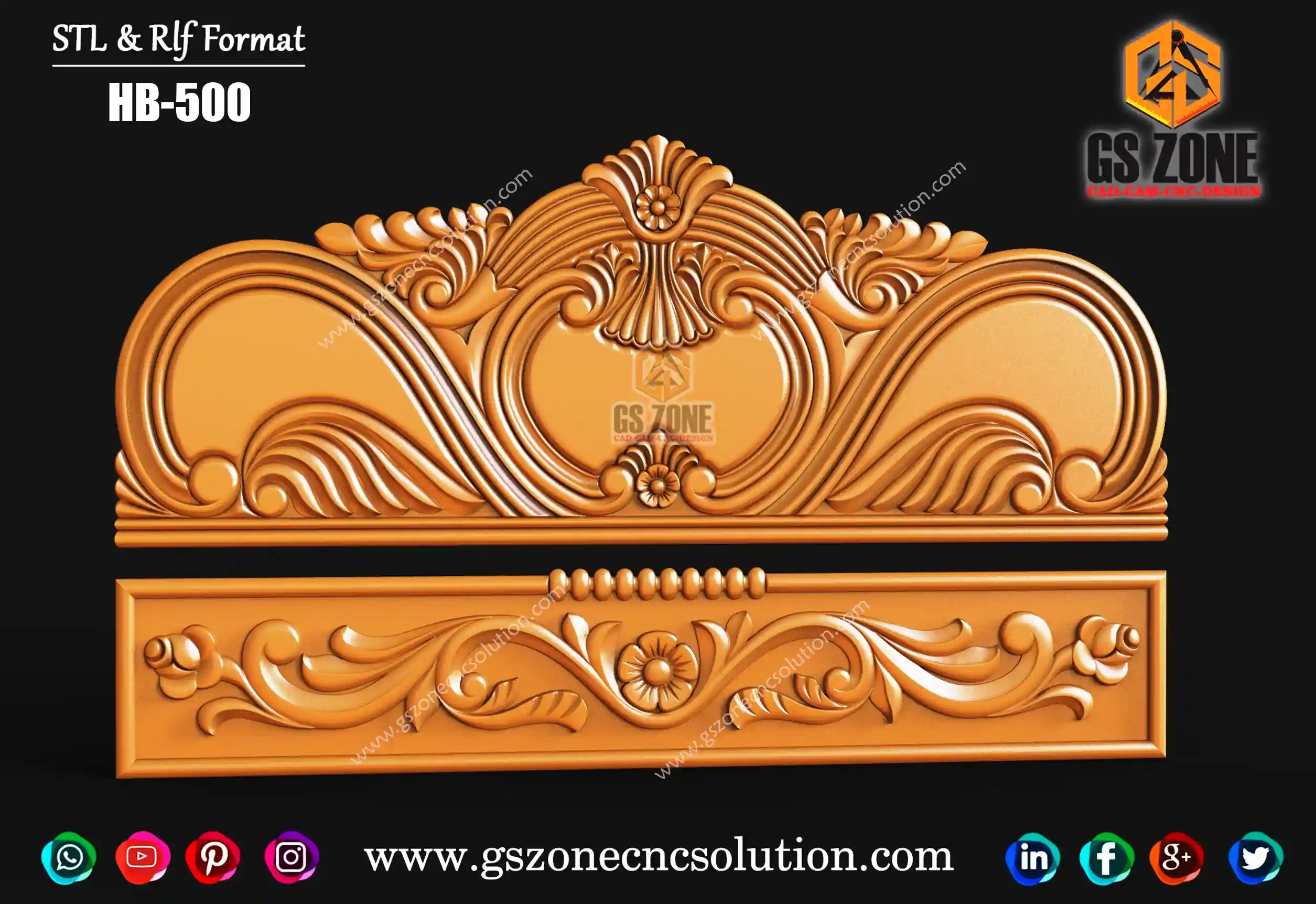 HB-500 Bed Design | GS ZONE CNC SOLUTION™