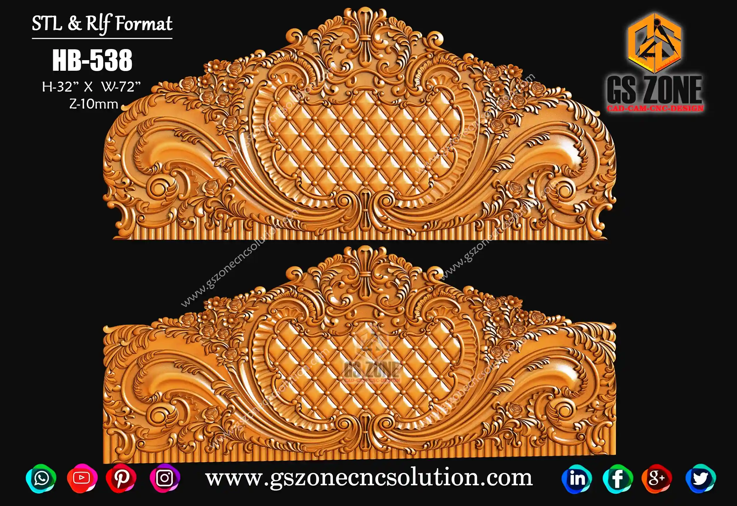 HB-358 Bed Design | GS ZONE CNC SOLUTION™